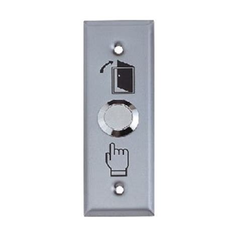 Silver Stainless Steel Door Exit Push Button For Electromagnetic Locks At 150 Piece In Mumbai