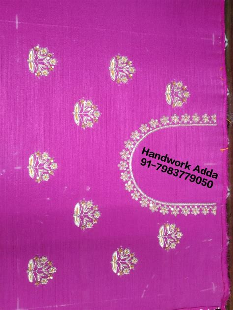 Maggam Work Blouse Front Design