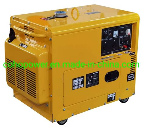 60hz 6kw Silent Diesel Generator Generator And Power Generator