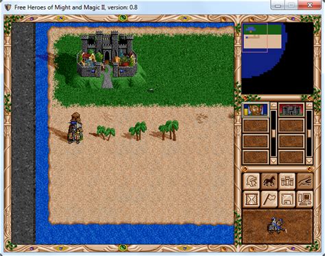 Adventure Map Left Part Of The Tree Sprite Is Displayed Over The Hero Sprite When Moving