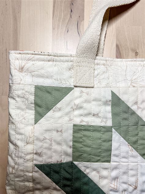 Quilted Tote Bag Tutorial