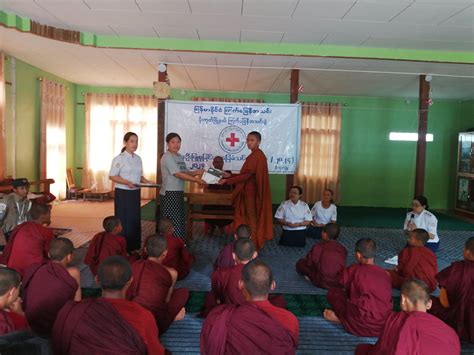 မိုးကုတ်မြု့နယ် ပတ္တမြားမြေမူလတန်းလွန်ကျောင်းတွင် ကြက်ခြေနီရှေးဦးပြုစုခြင်း အခြေခံသင်တန်း ၃