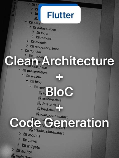 Combining Clean Architecture With Bloc Patterns To Build Scalable Flutter Apps By Brahim