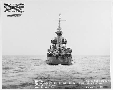 19 N 32674 Uss Hughes Dd 410