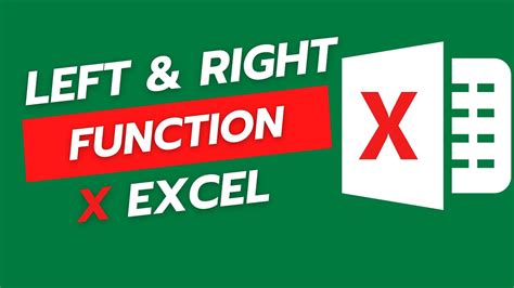 Separating Data Into Separate Columns In Excel Left And Right Functions
