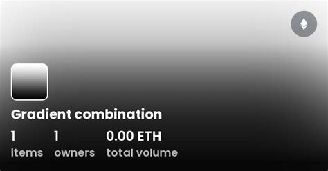 Gradient Combination Collection Opensea