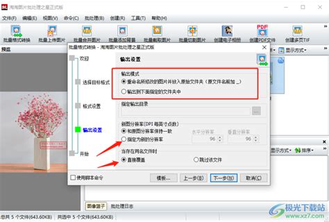 淘淘图片批处理之星批量转换图片格式方法 淘淘图片批处理之星如何批量转换图片格式 极光下载站