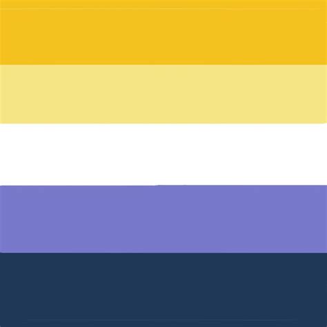 Non Binary Aroace Flag Non Binary Aroace Flag