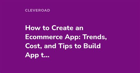 Ecommerce Mobile App Development Cost And The Latest Mobile Commerce Trends In 2022