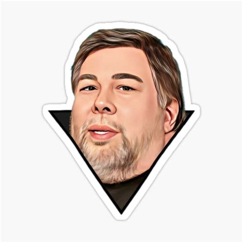 Steve Wozniak Portrait Sticker For Sale By Gross Y Redbubble