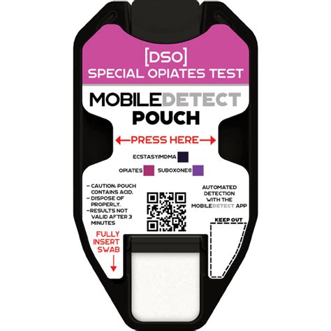 1 Opiates Drug Test Kit Easy Accurate MobileDetect