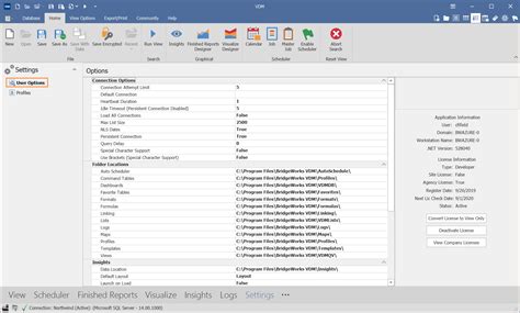 Settings Bridgeworks Help Center
