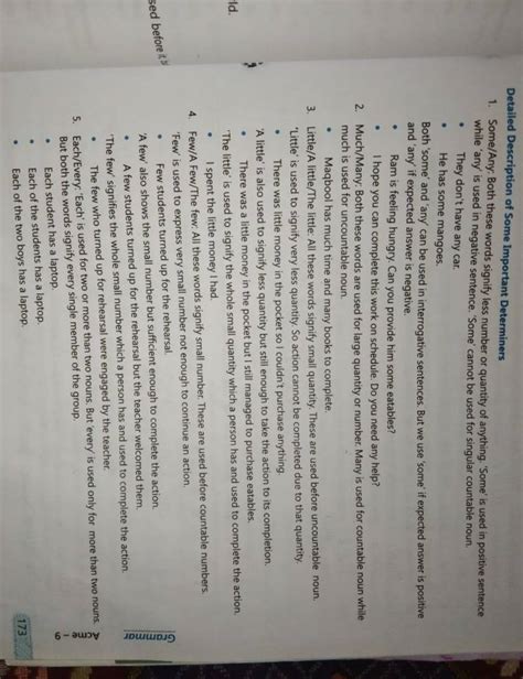 Detailed Description Of Some Important Determiners1 Some Any Both Thes