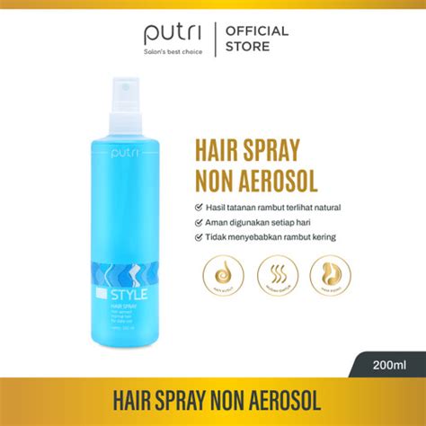 Promo Putri Hair Spray Non Aerosol Normal Biru 200 Ml Pcs