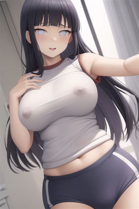 Rule 34 1girls Ai Generated Female Hyuuga Hinata Hyuuga Hinata Long