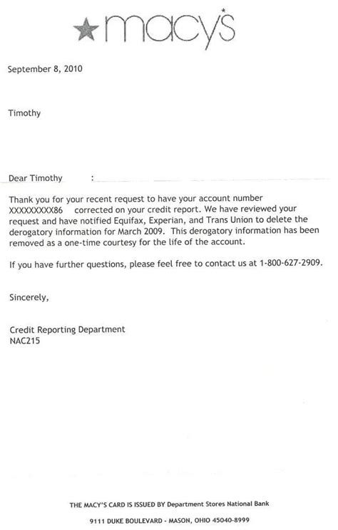 Letter Of Explanation For Credit Inquiries Template