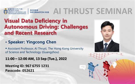 Ai Thrust Seminar Visual Data Deficiency In Autonomous Driving