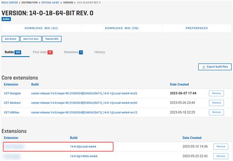 Removing Extensions Configura Help Center