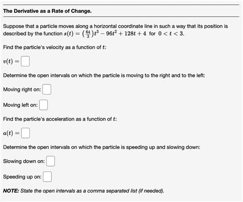 Solved Suppose That A Particle Moves Along A Horizontal Chegg