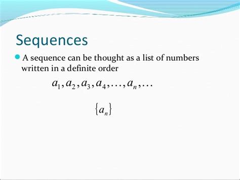 Infinite Sequence And Series