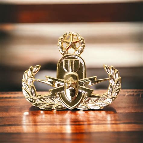 Navy Eod Officer Badge Gold From The Demo Hooch