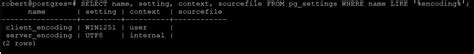 linux question marks in due to ru ru utf 8 lc messages postgresql redos7 3 2 stack
