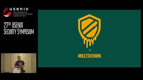 Usenix Security 18 Meltdown Reading Kernel Memory From User Space