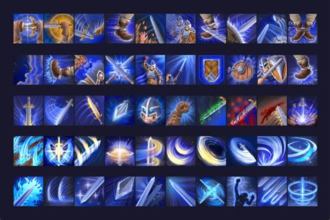 RPG Swordsman Skill Icons Download CraftPix Net