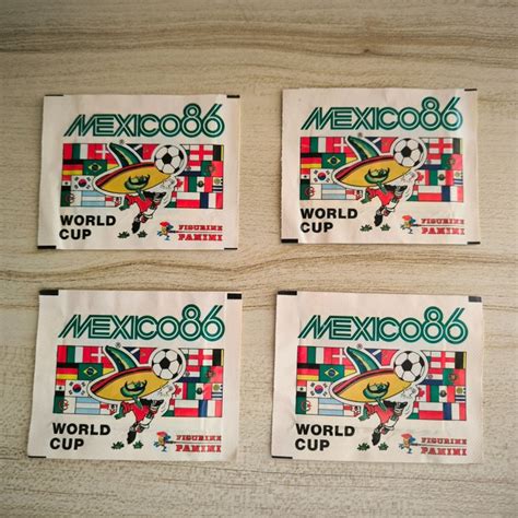 Panini Mexico 86 World Cup 4 Pack Auction Online Catawiki