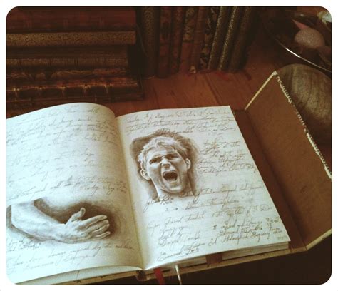Peek Inside Carlas Art Research Notebooks Endpaper The Paperblanks