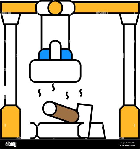 Sorting Metals Icon Color Illustration Stock Vector Image And Art Alamy