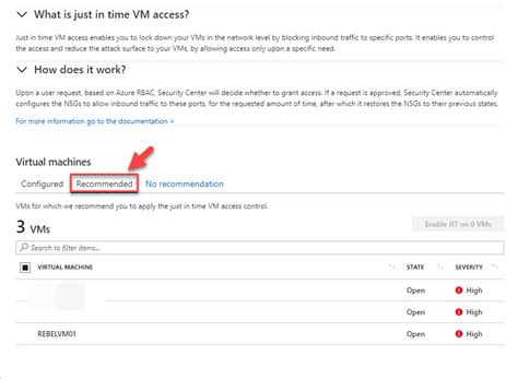 Step By Step Guide To Setup Just In Time Vm Access In Azure Rebeladmin