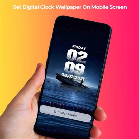 Android 용 Digital Clock Wallpapers 다운로드