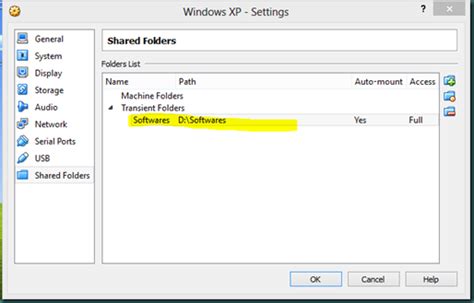 Oracle Application Techno Functional How To Setup The Virtualbox Shared Folder