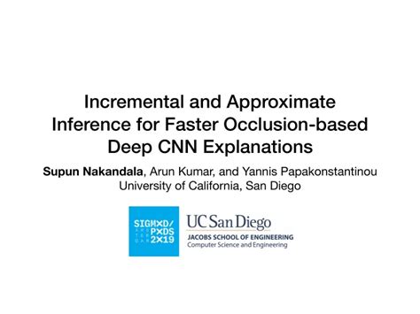 Ppt Incremental And Approximate Inference For Faster Occlusion