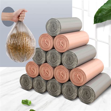 奕辰垃圾袋宿舍用学生手提式大号厨房家用加厚背心式垃圾桶钢袋 虎窝淘