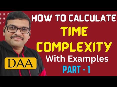 Free Video How To Calculate Time Complexity With Examples Part 1 From Sundeep Saradhi