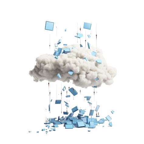 3d rendering error cloud connection isolated 3d icon cloud 3d cloud