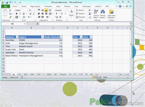 Excel Table Tricks To Turbo Charge Your Data PakAccountants Com