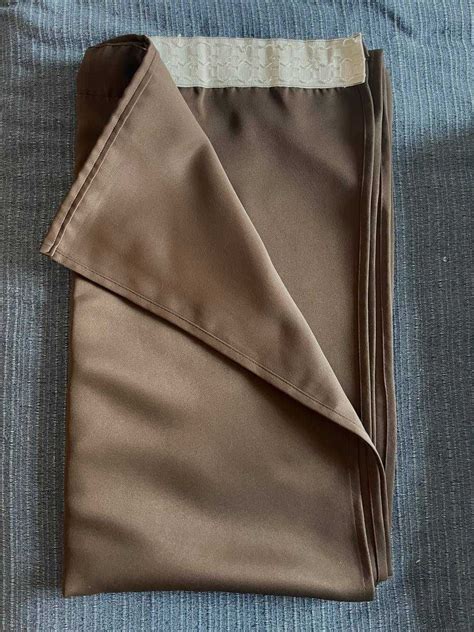 Штори блекаут коричневі 2 штуки 700 грн Декор вікон Запоріжжя на Olx