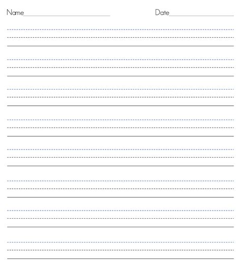 Blank Cursive Writing Practice Sheets Printable Worksheets