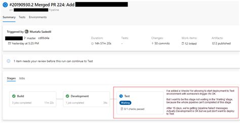 Azure Devops Mark Pipeline Status Completed With Optional Stages Stack Overflow