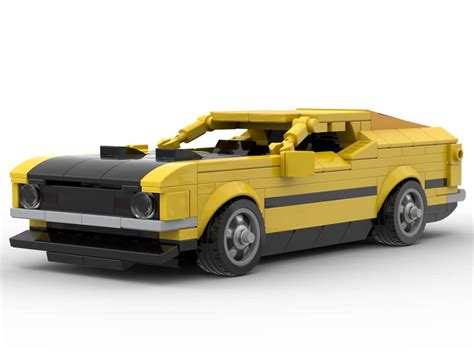 Lego Moc Ford Mustang Boss 351 By 6th Gear Rebrickable Build With Lego