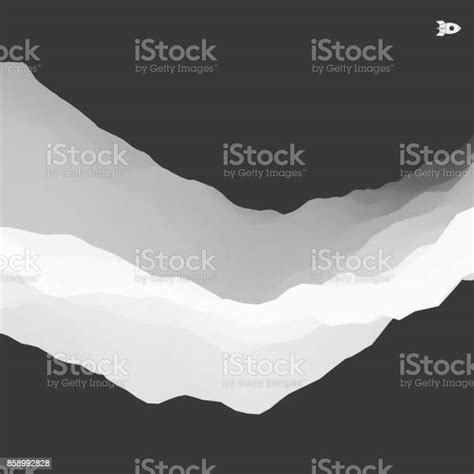 3d 추상적인 배경입니다 미래 기술 스타일입니다 모션 그림입니다 3차원 형태에 대한 스톡 벡터 아트 및 기타 이미지 3차원 형태 가리기 검은색 Istock