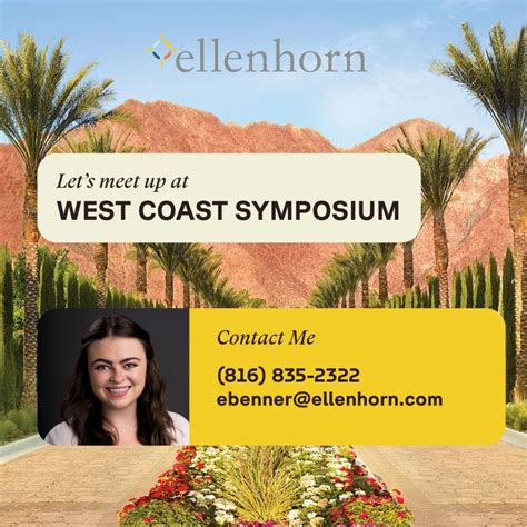 Erin Benner On Linkedin Will I See You At West Coast Lets Find Time To Escape The Heat And Catch…