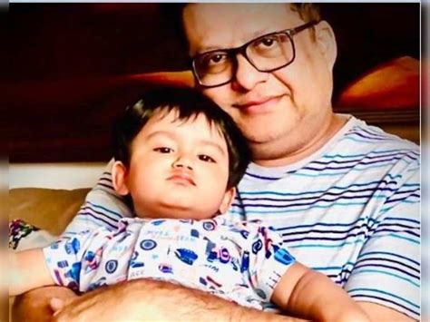 Agnidev Chatterjee Is Enjoying At Home With His Son Bengali Movie News Times Of India