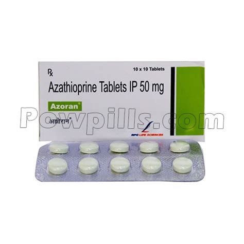Azoran 50 Mg Treatment Of Rheumatoid Arthritis And Autoimmune Diseases