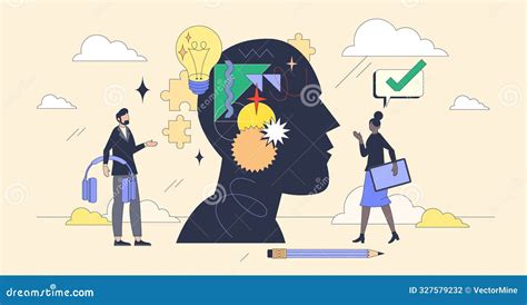 Neurodiversity As Brain Thinking Differences Tiny Person Neubrutalism