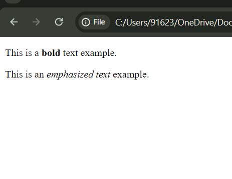 Bold Html How To Bold Italicize Text In Html