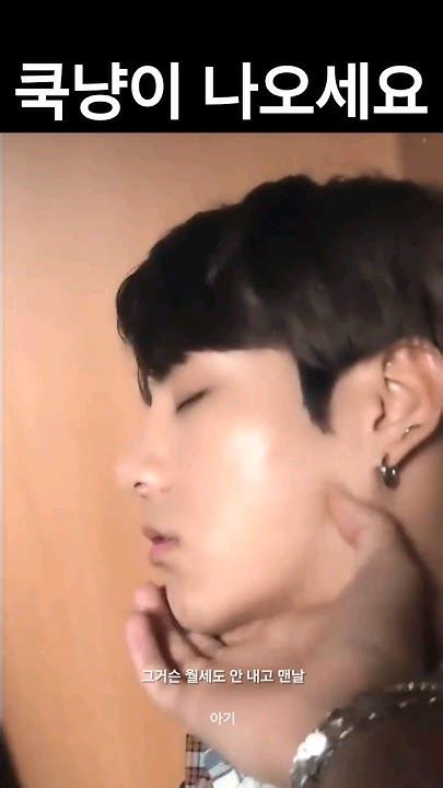 쿡냥이 나오세요나오셔야대정국 Jungkook고양이 나오세요 Youtube